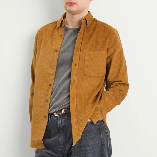 Portuguese Flannel Lobo Button Down Corduroy Shirt