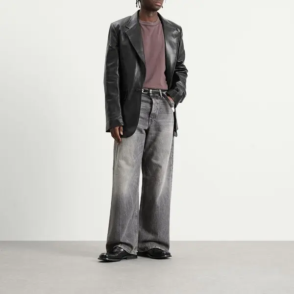 Acne Studios Leather Blazer