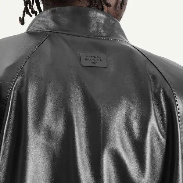 Acne Studios Leather Bomber