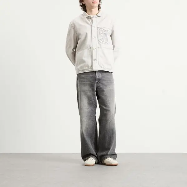 Acne Studios Bow Denim Chore Jacket