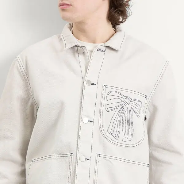 Acne Studios Bow Denim Chore Jacket