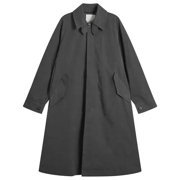 You Must Create Runner Trench Coat - Grey