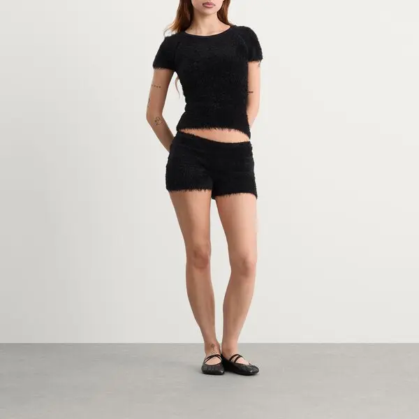PEACHY DEN The Chloe Knit Tee