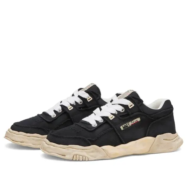 Mihara Yasuhiro Parker Original Sole Embroidery Low-top Sneakers - Black