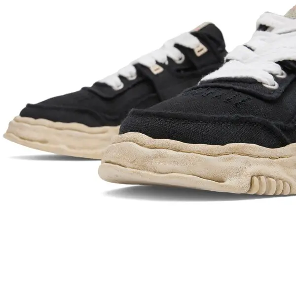 Mihara Yasuhiro Parker Original Sole Embroidery Low-top Sneakers - Black
