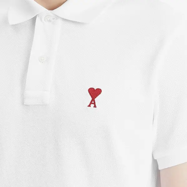 AMI Paris A Heart Polo
