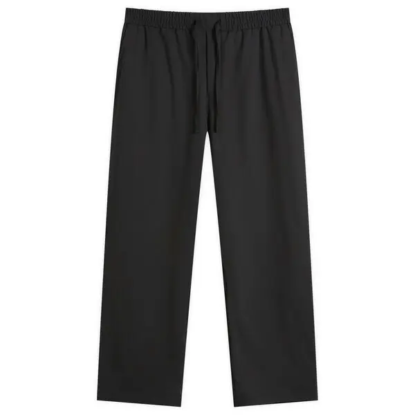 AMI Paris Elasticated Waist Trousers - Noir