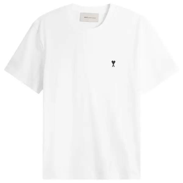 AMI Paris Contrasted Adc T-shirt - Blanc