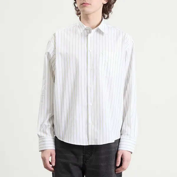 AMI Paris Boxy Long Sleeve Shirt