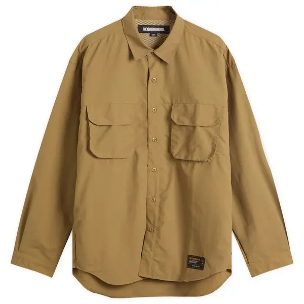 NEIGHBORHOOD Ventilation Field Shirt - Beige