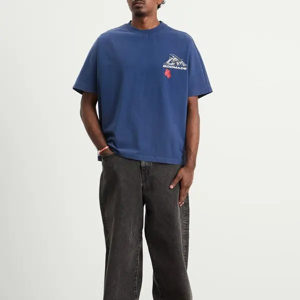 GOD MADE Gm Logo Wrapped T-shirt