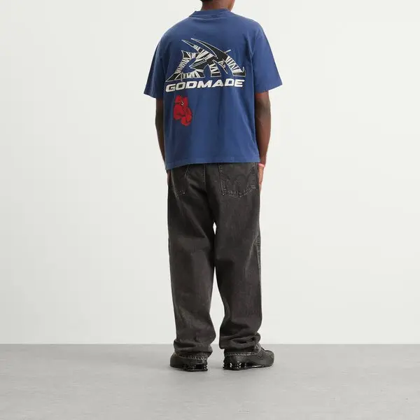 GOD MADE Gm Logo Wrapped T-shirt