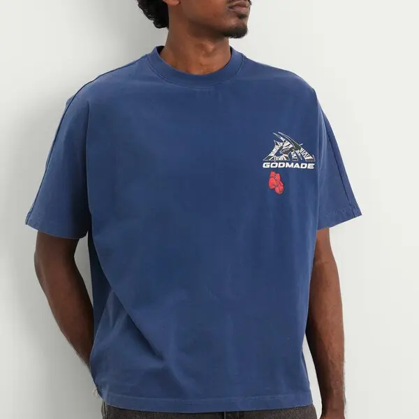 GOD MADE Gm Logo Wrapped T-shirt
