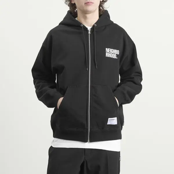 NEIGHBORHOOD Classic Logo Zip Hoodie