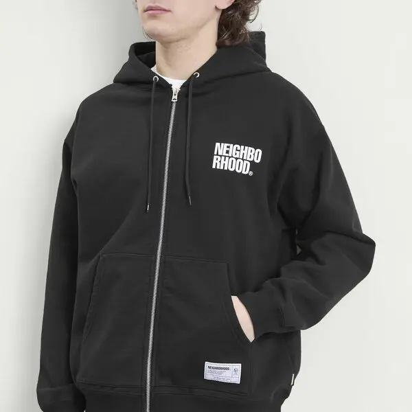NEIGHBORHOOD Classic Logo Zip Hoodie