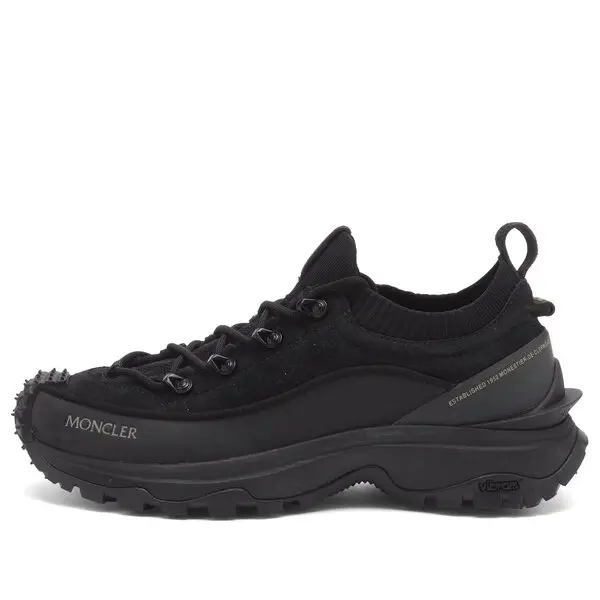 Moncler Trailgrip Lite 3 Low Top Sneakers - Black