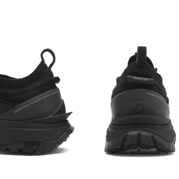 Moncler Trailgrip Lite 3 Low Top Sneakers - Black