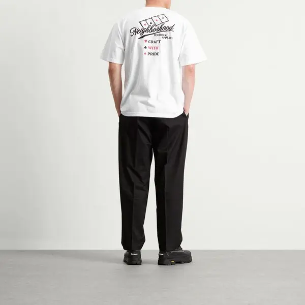 NEIGHBORHOOD Ss-8 Cards T-shirt