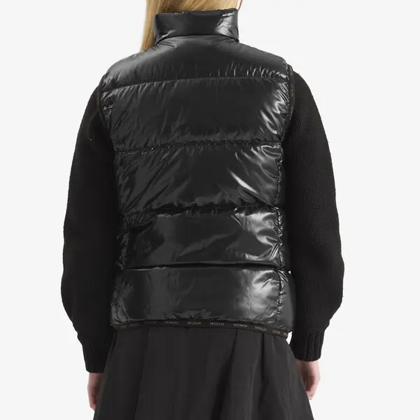 Moncler Badia Puffer Vest - Black