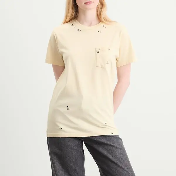 Isabel Marant Étoile Yazrane Pierced T-shirt