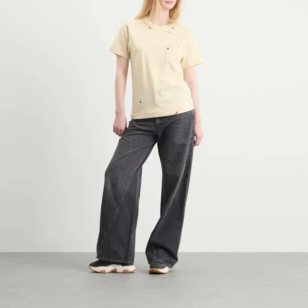 Isabel Marant Étoile Yazrane Pierced T-shirt