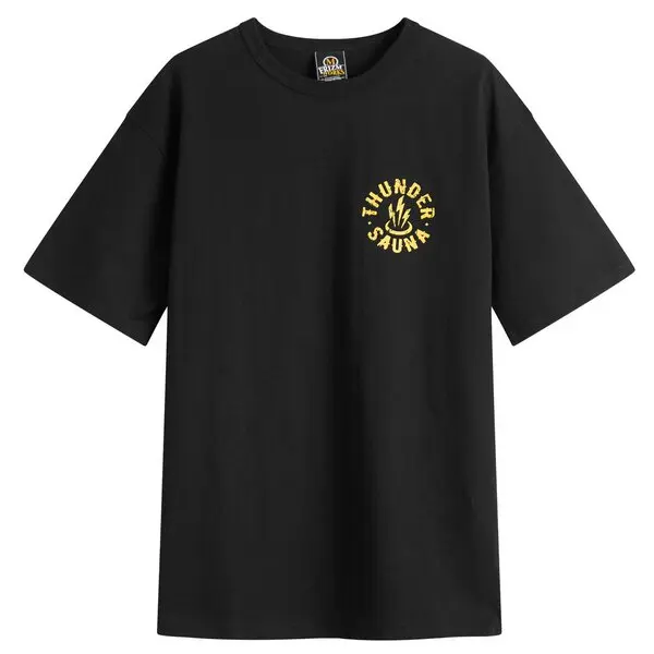 FRIZMWORKS Thunder Sauna Signboard T-shirt - Black