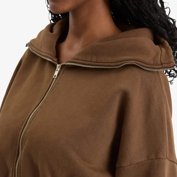 ENTIRE STUDIOS Cropped Full Zip Hoodie