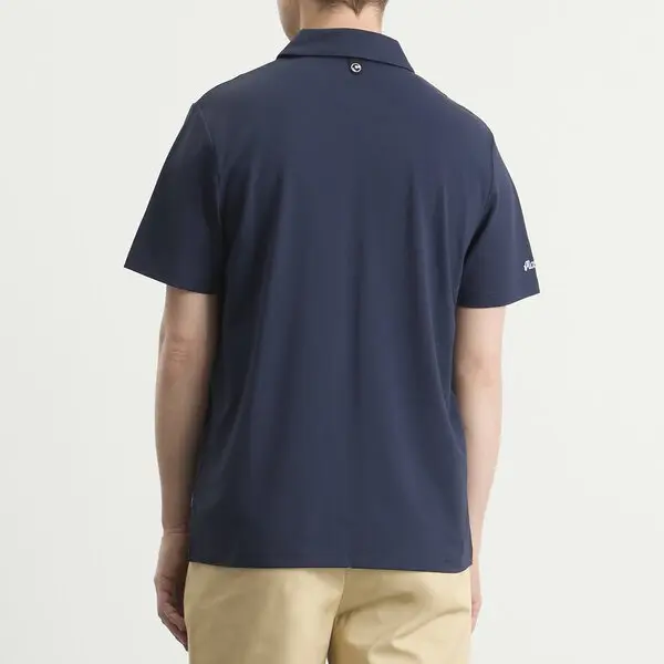 MALBON Fairway Baldwin Polo Shirt - Navy