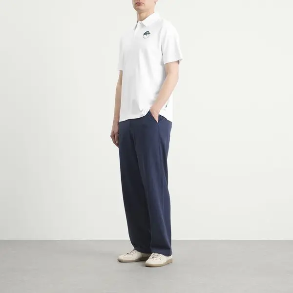 MALBON Fairway Baldwin Polo Shirt - White