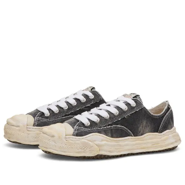 Mihara Yasuhiro Hank Bleach Washed Low-top
