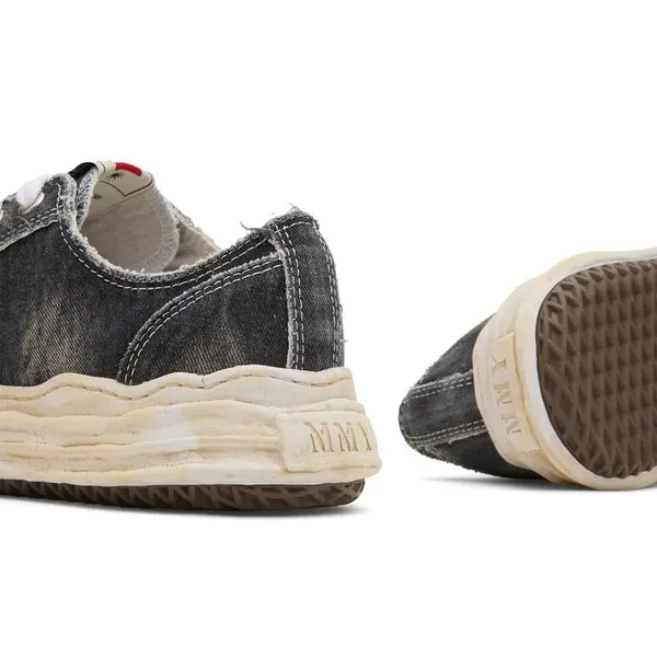 Mihara Yasuhiro Hank Bleach Washed Low-top
