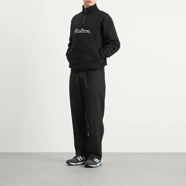 MALBON Collegiate Quarter-zip Sweatshirt