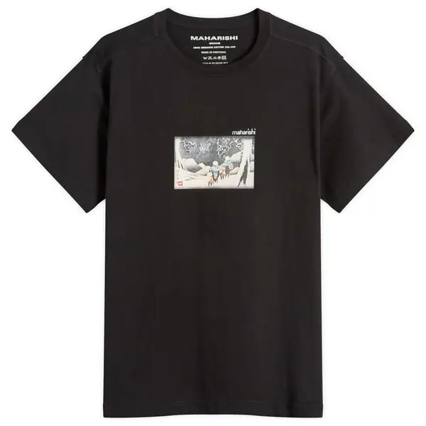 MAHARISHI Travellers In Snow T-shirt - Black