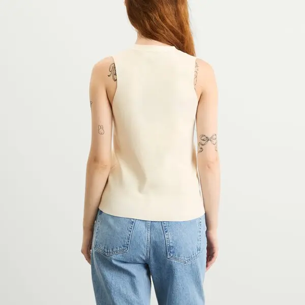 ANINE BING Lawrence Knit Vest