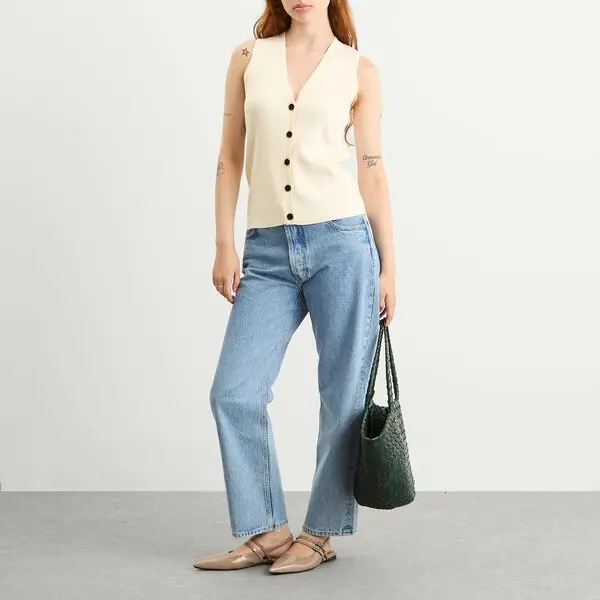 ANINE BING Lawrence Knit Vest