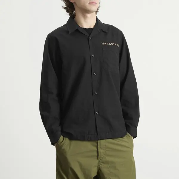 MAHARISHI Polar Bear Chimera Embroidered Ripstop Shirt