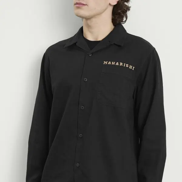 MAHARISHI Polar Bear Chimera Embroidered Ripstop Shirt
