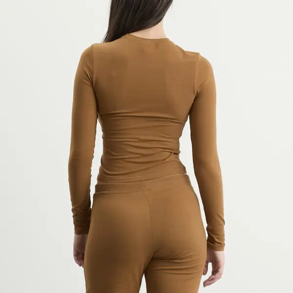 SKIMS Cotton Jersey Long Sleeve Top