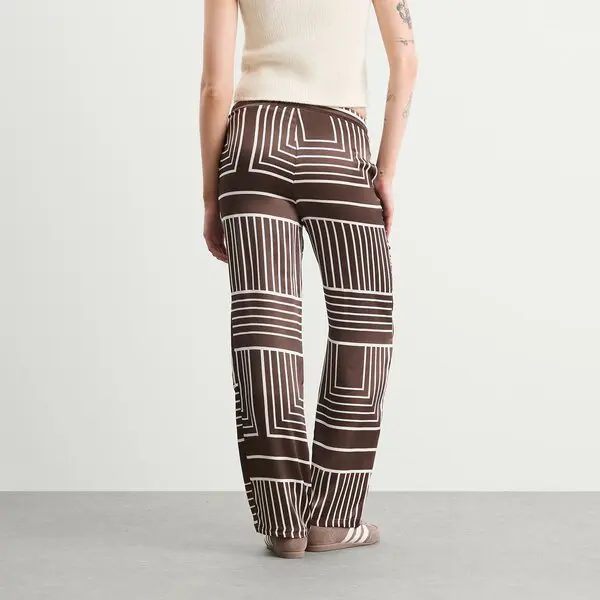 4TH & RECKLESS Amira Print Trousers