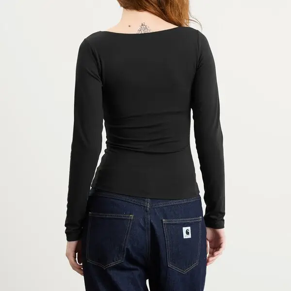 SKIMS Smooth Layers Square Neck Long Sleeve Top