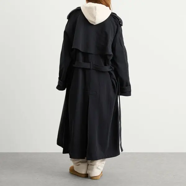 SKIMS Boyfriend Fleece Trench Coat