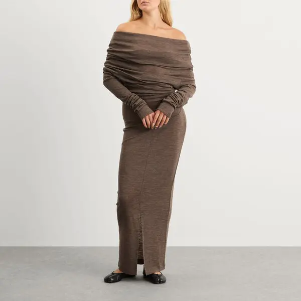 ENTIRE STUDIOS Bound Midi Wool Dress