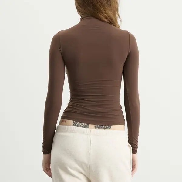 SKIMS Fits Everybody Long Sleeve High Neck Top