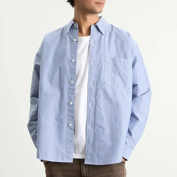 BEAMS Heavy Oxford Button Down Shirt