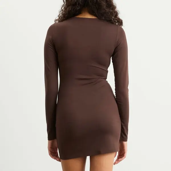 SKIMS Smooth Layers Crewneck Tunic Mini Dress