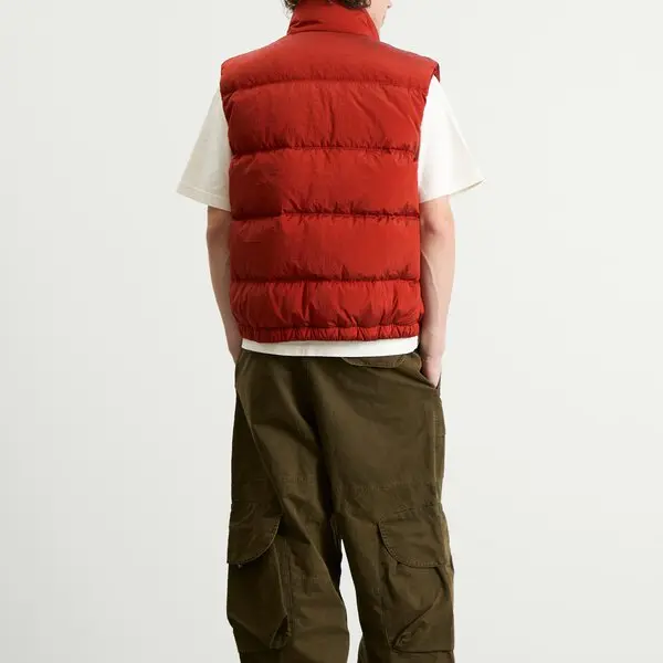 Stone Island Nylon Metal Econyl Down Vest - Scarlet