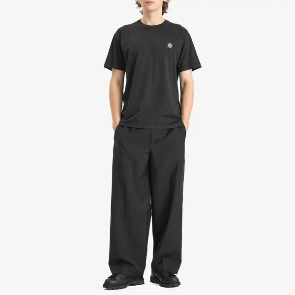 Stone Island Patch Logo T-shirt - Black