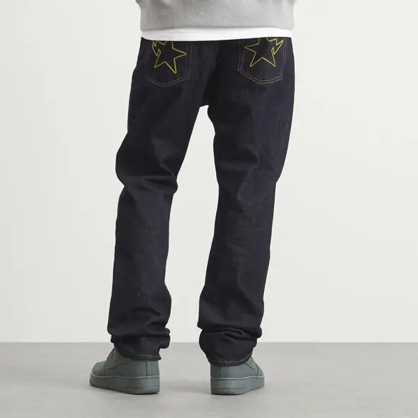 A BATHING APE Sta Regular Fit 13oz Denim Jeans