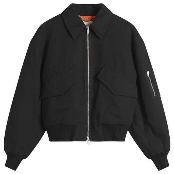 SECOND / LAYER Revival Flight Jacket - Black