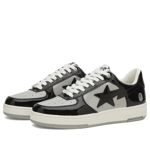 A BATHING APE Patent Leather Sta #4 M2